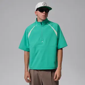 JORDAN Dri-fit Golf Wind Shirt - Green