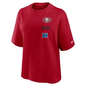 Nike San Francisco 49ers Primetime Premium Essential Boxy Nfl T-shirt - Red