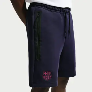 Nike Fc Barcelona Tech Fleece Soccer Shorts