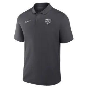 Nike Chicago Bears Fractal Logo Victory Dri-fit Nfl Polo - Grey