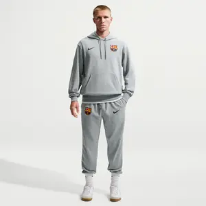 Nike Fc Barcelona Club Soccer Jogger Pants - Grey