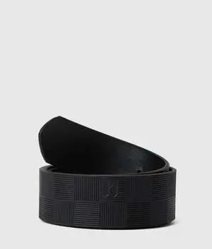 Karl Lagerfeld Checkerboard Reversible Belt