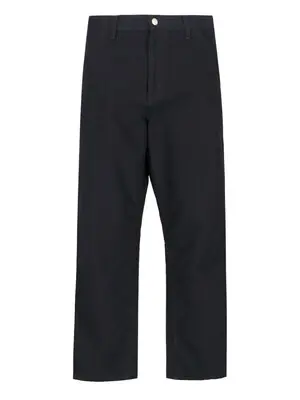 Carhartt Work In Progress Carpenter Pants "single Knee - Black