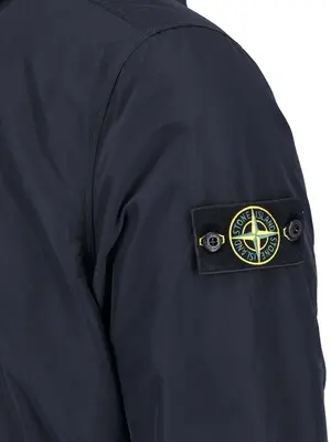 Stone Island Hooded Jacket "micro Reps Ny