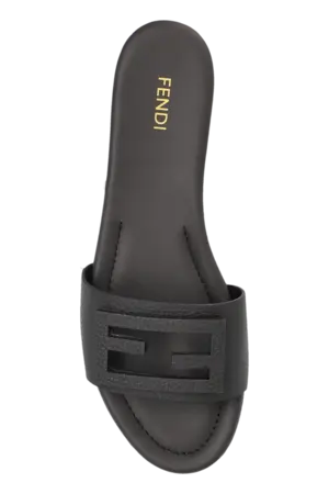 Fendi Leather Slides
