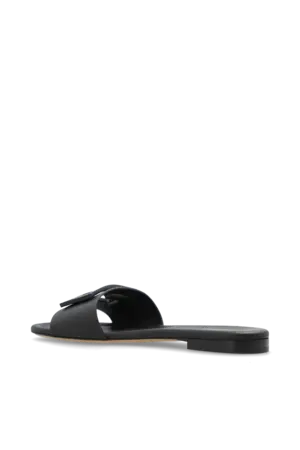Fendi Leather Slides