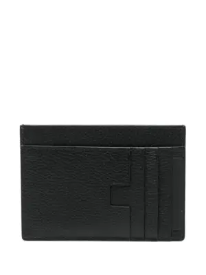 TOM FORD Printed Leather Cash Card Holder