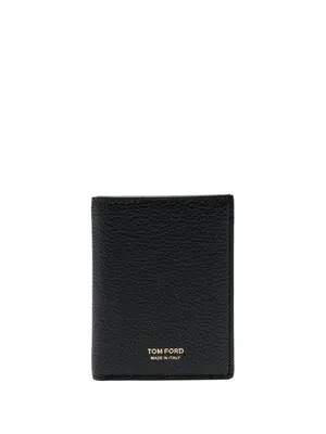 TOM FORD Leather Wallet - Black