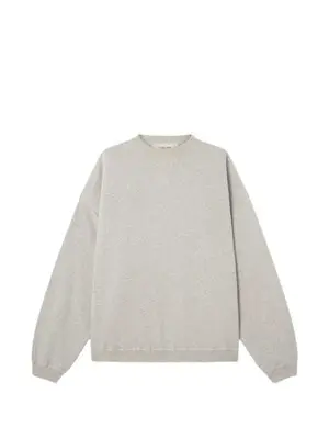 GOLDEN GOOSE Cotton Crew-neck Sweatshirt - Grey