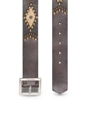 GOLDEN GOOSE Studded Belt