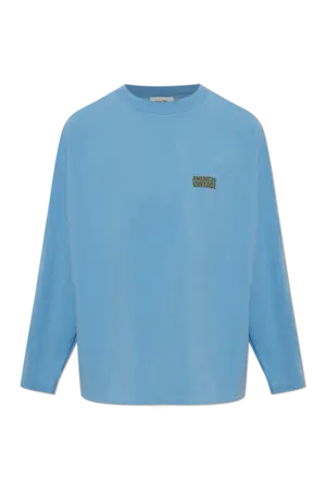 American Vintage Oversized T-shirt - Blue