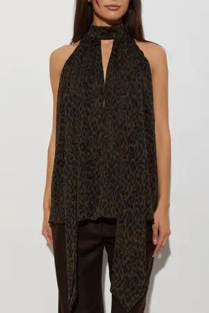 ROTATE BY BIRGER CHRISTENSEN Top With Tie Detail