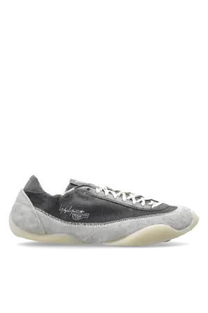 Y3 Tokyo Warped' Suede And Textile Low-top Sneakers - Grey
