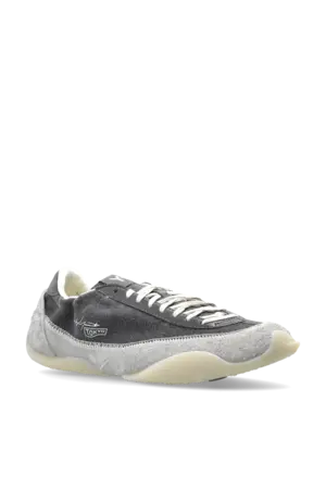 Y3 Tokyo Warped' Suede And Textile Low-top Sneakers - Grey