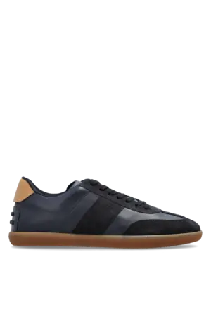TOD'S Leather Sports Shoes - Navy Blue
