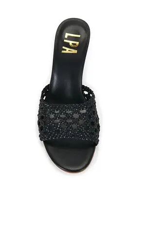 Lpa Cane Weave Wedge Sandals