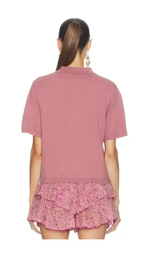 Isabel Marant Étoile Althea Top In Mauve