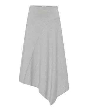 ST. AGNI Asymmetric Drape Skirt