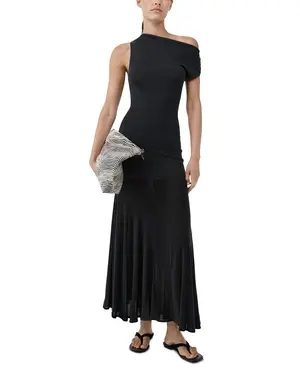 ST. AGNI Fine Jersey Circle Hem Dress