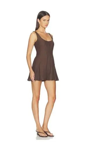 Heartloom Loretta Romper In Chocolate