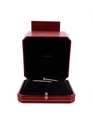 CARTIER Small Juste Un Clou Bracelet 18k With Diamonds