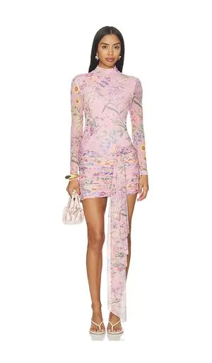 PatBO Heather Mini Dress - Pink