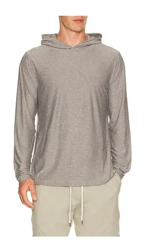 Vuori Strato Tech Hoodie In Grey