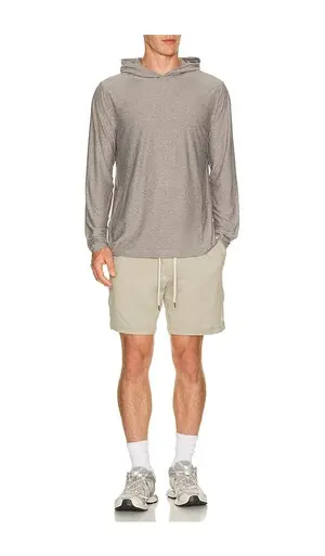 Vuori Strato Tech Hoodie In Grey