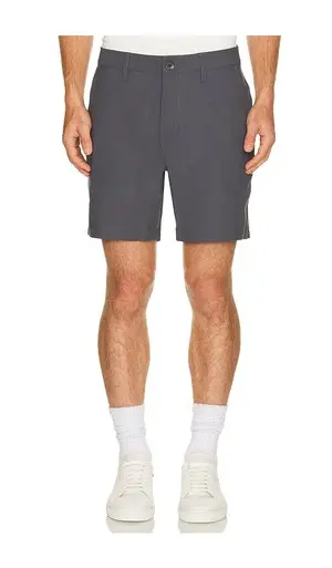 Vuori Meta 6 Short In Grey - Charcoal