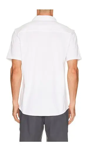 Vuori Knit Oxford Button Down Shirt