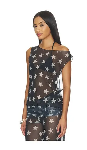 BELLA VENICE X Melody Top In Black & White