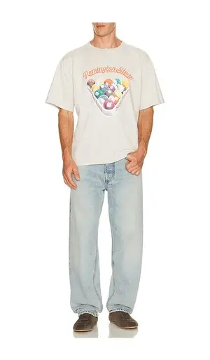 REMINGTON STONE Billiards 2 Tee In Cream