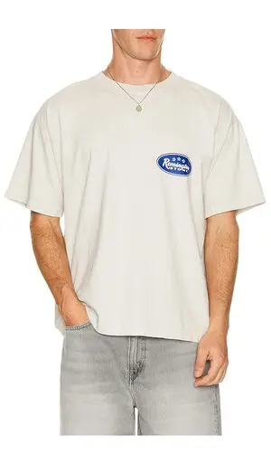 REMINGTON STONE Bronco Tee In Cream - Bone