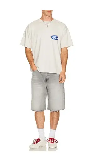 REMINGTON STONE Bronco Tee In Cream - Bone