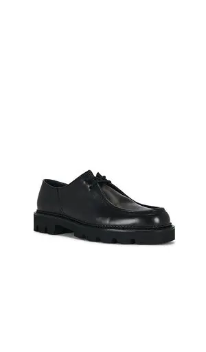COLLEGIUM Pillar Moc-toe Derby In Black