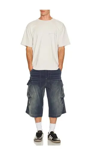 REMINGTON STONE Cash Or Gass Tee In Cream