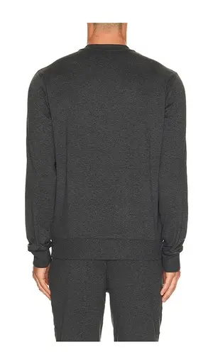 Vuori Ponto Performance Crew Pullover In Grey