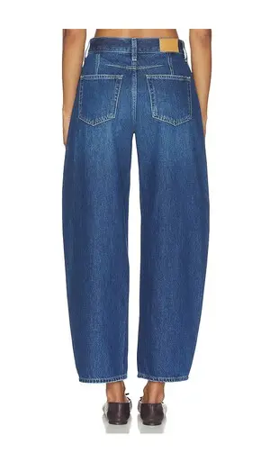 PISTOLA Sacha High Rise Relaxed Barrel Jeans In Blue