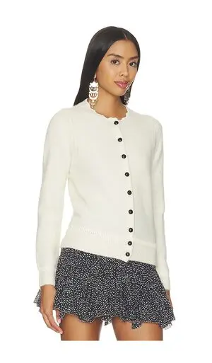 Isabel Marant Étoile Naia Cardigan In Cream