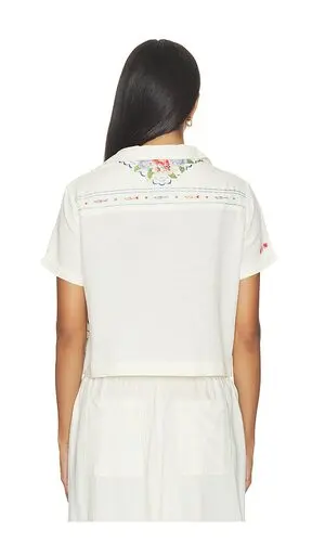 Agua Bendita Vittoria Basket Top In Multi