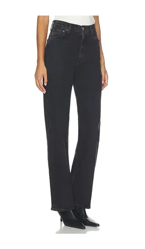 AGOLDE Ren Jean In Black