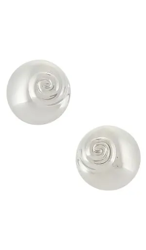 HEAVEN MAYHEM Mare Earrings In Metallic - Silver