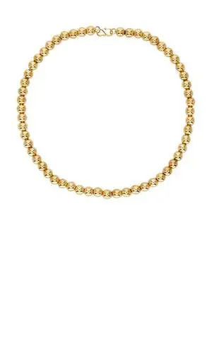 HEAVEN MAYHEM Sol Necklace In Metallic - Gold