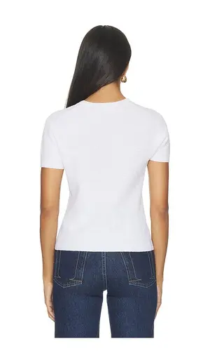 Vince Texture Short Sleeve Crew