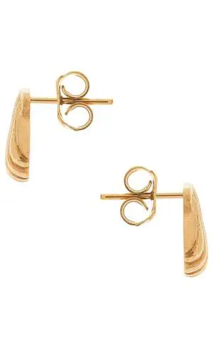 STUDIO CONCHITA Conchita Oro Studs In Metallic