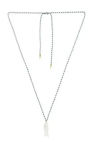 LOVERS AND FRIENDS Quin Stone Necklace - Blue