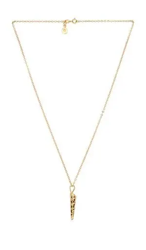 STUDIO CONCHITA Espina Oro Necklace In Metallic - Gold