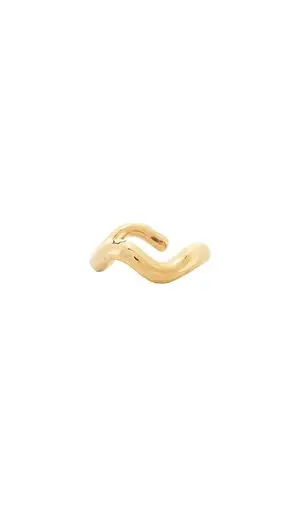 STUDIO CONCHITA La Onda Oro Earcuff In Metallic