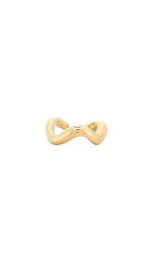 STUDIO CONCHITA La Onda Oro Earcuff In Metallic