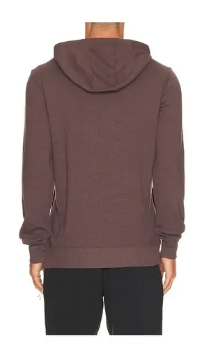 Travis Mathew Cloud Waffle Hoodie In Purple